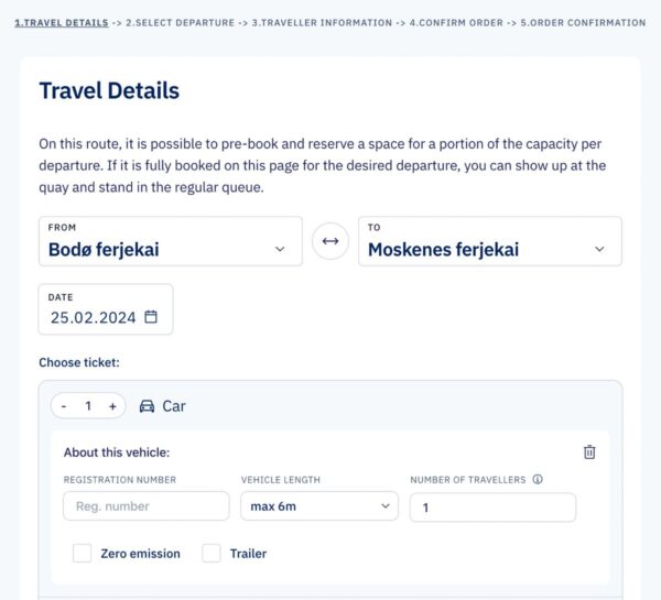 Bodo-Lofoten Ferry: Timetable, Prices & Online Reservation (2024)